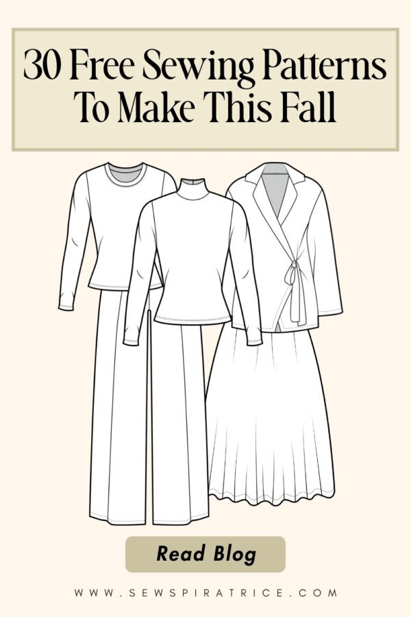 30 Free Fall Sewing Patterns for a Seasonal Handmade Wardrobe ...