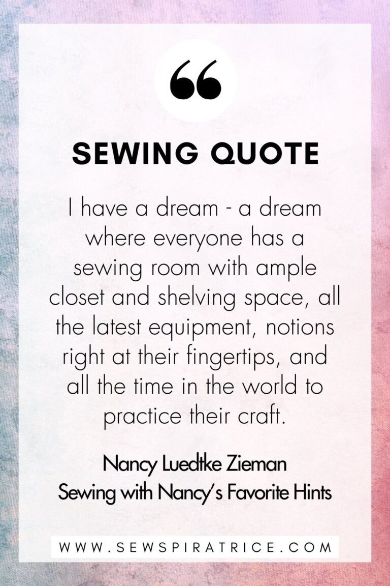 20 More Inspirational Sewing Quotes from Sewing Books - Sewspiratrice