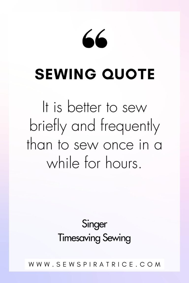 20 More Inspirational Sewing Quotes from Sewing Books - Sewspiratrice