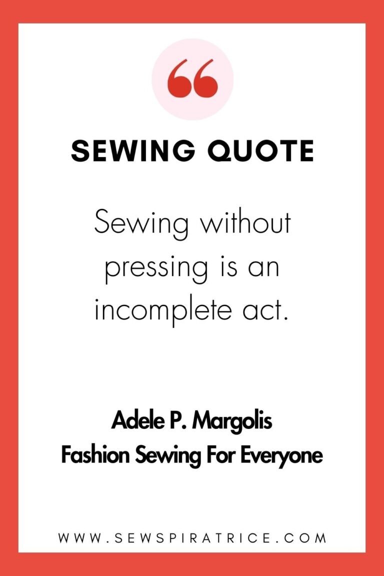 15 Sewing Mistakes and Bad Habits To Break Today - Sewspiratrice