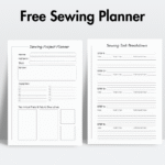 Free Printable Sewing Planner (Task Breakdown) - Sewspiratrice